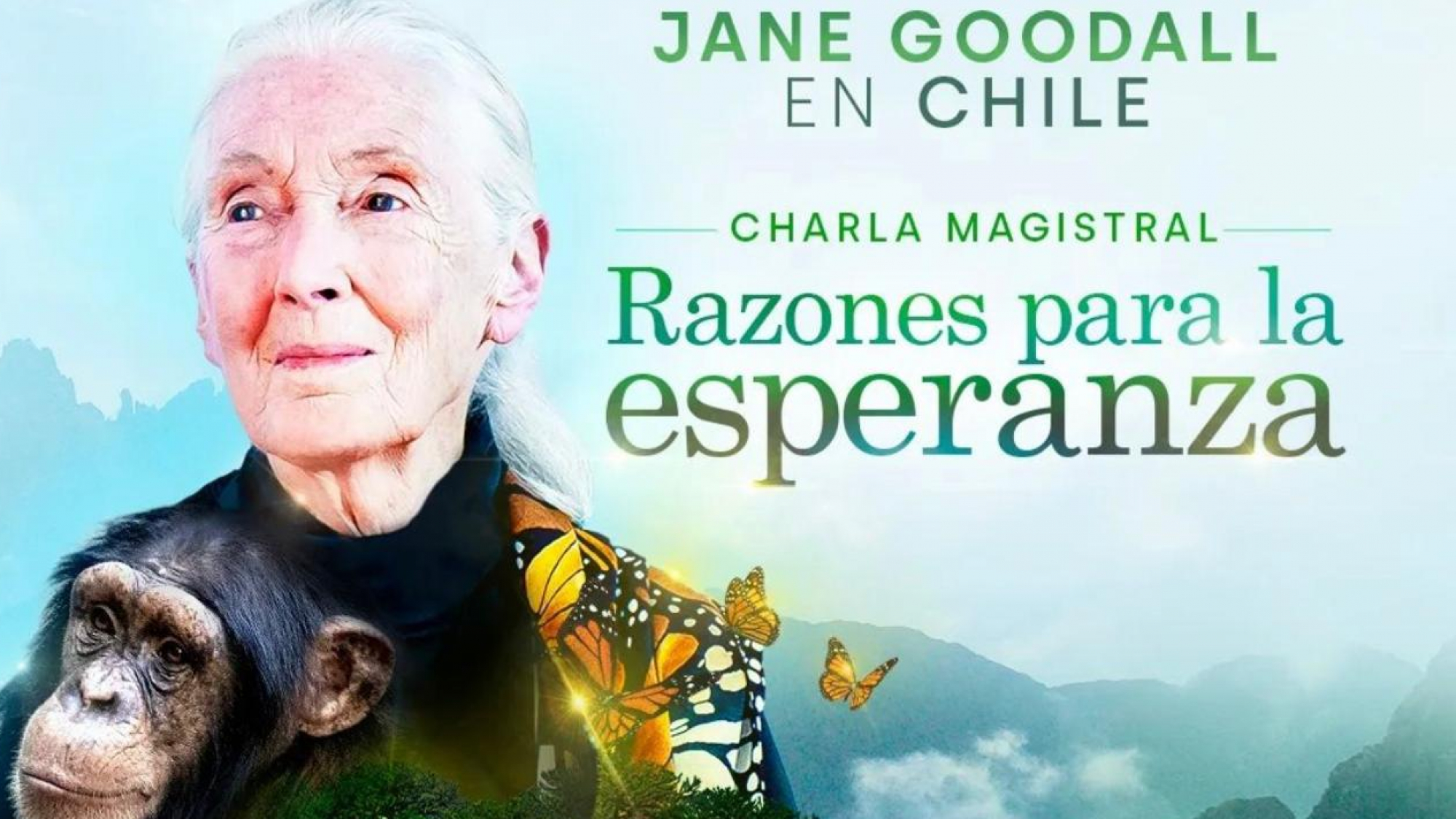 Jane Goodall visitará Chile - Mestizos Magazine